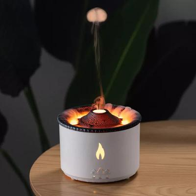 China Electric Essential Oil Volcano Aromatherapy Humidifier 360ml ABS Tabletop Air Diffuser for sale