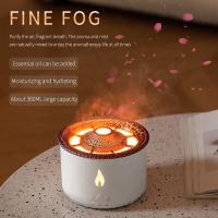 China Electric Essential Oil Volcano Aromatherapy Humidifier 360ml ABS Tabletop Air Diffuser for sale