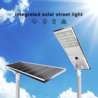 China Intelligent Outdoor Solar Street Lamps 45W 36W 12W Solar Street Pole Light for sale