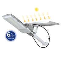 China 50w 100w Commercial Solar Street Light Ip65 2 In 1 S Cl112 Batteries for sale