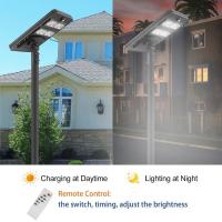 China 50 Watt LED Solar Panel Lights High Lumen Solar Road Lamp Integrated All In One for sale