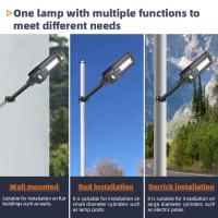 China 3000K - 6500K LED Solar Street Lights Factory Integrated All In One Panel Lamps for sale