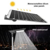 China Intergrated Lamp LED Solar Street Lights Outdoor 100w Motion Sensor for sale