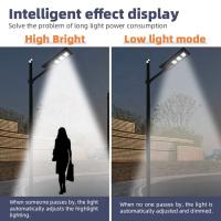 China Ip65 Outdoor Solar Powered Street Light 50w 100w 150w 200w High Efficiency for sale
