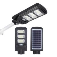China 12V 250w LED Solar Street Lights Smart Control Brightness Panel Lamp for sale