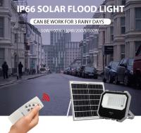 China 1500W Road LED Solar Flood Lights With Motion Sensor Aluminum for sale