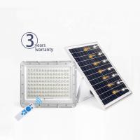 China Garden Ip65 100w LED Solar Flood Lights 3000K - 6500K Color Temperature for sale