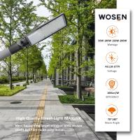 China Smart 100w LED Solar Street Lights 30000 Lumens Explosion Proof for sale