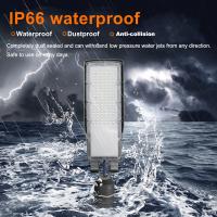 China Smart 100w LED Solar Street Lights 30000 Lumens Explosion Proof for sale