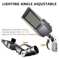 China 100w 150w Solar LED Parking Lot Lights Ip66 LED Shoebox Street Light for sale
