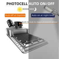 China 100w 150w Solar LED Parking Lot Lights Ip66 LED Shoebox Street Light for sale