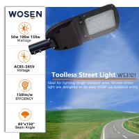 China IP66 50 Watt LED Solar Street Lights Outdoor 150lm/W High Lumen for sale
