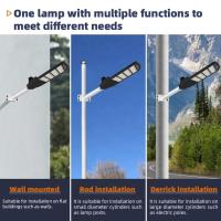 China 85V - 265V Modular LED Solar Street Lights Energy Saving 50w 100w for sale