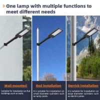 China Powerful Road Smart Solar Street Light 150w 120w 60w Solar LED Street Light for sale
