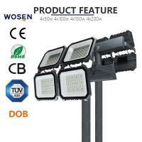 China 200w 600w Modular LED Solar Flood Lights 800w 1200w For Volleyball Court for sale
