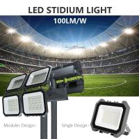 China 200w 600w Modular LED Solar Flood Lights 800w 1200w For Volleyball Court for sale