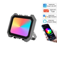 China Outdoor 30W 50W 100W RGB LED Flood Light With Dmx Control EMC for sale