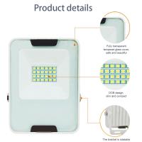 China Stadium Outdoor LED Solar Flood Lights Waterproof Ip65 30w 50w for sale