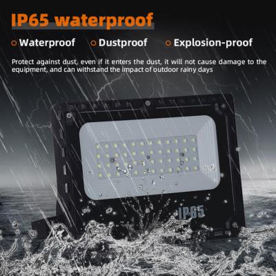 China LED Outdoor Solar Flood Lights 200W Electricity Weather Resistant for sale