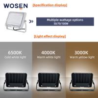 China 100w High Mast LED Solar Flood Lights SMD5730 IP65 For Indoor Warehouse for sale