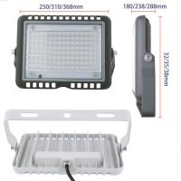 China 100w High Mast LED Solar Flood Lights SMD5730 IP65 For Indoor Warehouse for sale