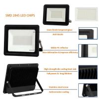 China Slim Outdoor Garden LED Flood Lights 30w 50w 100w LED Floodlight Ip65 for sale