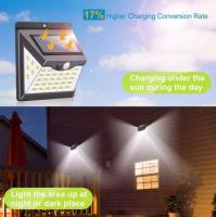 China Garden Solar Powered Outdoor Wall Lights 4000k IP65 LED Wall Light for sale