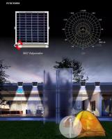 China 6000K Waterproof Solar Tube Lights Outdoor Aluminum Residential Use for sale