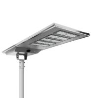 China Garden Solar Powered LED Street Lights 200w 250w Brightest Salt Resistant for sale