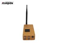 China 5W Full RF Power Long Range Wireless Video Transmitter 1.2Ghz BNC Input for sale
