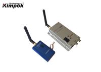 China 2.4Ghz Video Transmitter And Receiver , 1W Wireless AV Sender for sale