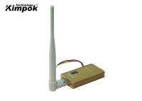 China 1.2G 10km LOS Wireless Video Transmitter And Receiver With 12V DC for sale