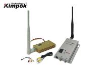 China 1.2G 10km LOS Wireless Video Transmitter And Receiver With 12V DC for sale