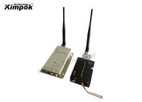 China 10km-20km LOS FPV Wireless AV Transmitter And Receiver 5 Watt for sale