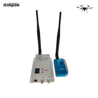 China 1.5G 1.5W Video Receiver Analog Signal Wireless Transmitter And Receiver VRX For FPV Drones for sale