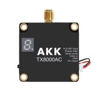 China AKK 8W 5.8G Ultra Video Transmission 5.8Ghz Drone Video Transmitter 8W VTX 96CH for sale