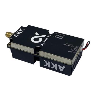 China AKK Alpha16 Wireless Video Transmitter 5.8G 16W FPV VTX 96CH for RC Drone Image Transmission for sale