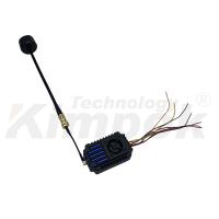 China 3.3Ghz 3.5W FPV Analog Video Transmitter and Receiver 24CH Long Range Wireless Video TX VRX for sale