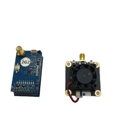 China 2.2Ghz 1.6W FPV Drone Video Transmitter Receiver 25mW 200mW 1600mW VTX  Long-distance Support IRC for sale