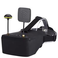 China 5.8G 40CH FPV Goggles 5 Inch Plastic DVR Video Glasses Professional Drone Accessories for sale