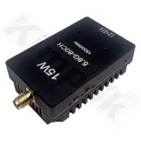 China 5.8G FPV VTX 15W RF Power 80CH Wireless Video Transmitter Video Link Ultra RC Drone Parts for sale