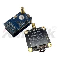 China 1.7G 6W Wireless Video Transmitter and Receiver 8CH Support IRC Tramp 1.7G VTX VRX for sale