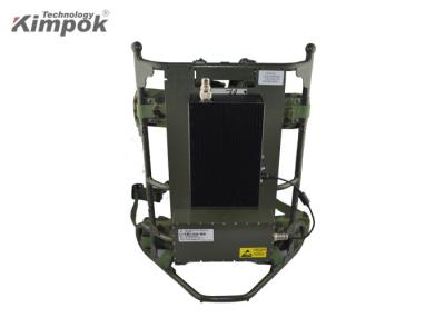 China Back Pack COFDM audio video transmitter 3-5km NLOS With 5 Watt RF Power for sale
