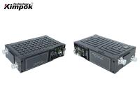 China FDD COFDM Wireless Transmitter , 8.7kg Long Range Transmitter Receiver With RJ45 for sale