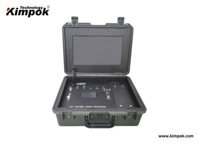 China Kimpok HD COFDM Video Receiver Wireless With 17 Inch 1TB Memory for sale