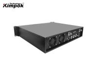 China 80W COFDM Video Transmitter , Wireless HDMI Extender 4k Long Range 60km NLOS for sale