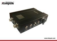 China 300 - 900Mhz COFDM Video Transmitter , 5W HD Wireless Digital AV Sender 3km NLOS Manpack for sale