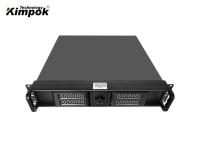 China 250km COFDM Digital Wireless Video Transmitter With AES Encryption 80 Watt Power for sale