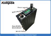 China Full Duplex AV COFDM IP Transmitter 5W Wireless 330-530MHz frequency for sale