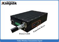 China Full Duplex AV COFDM IP Transmitter 5W Wireless 330-530MHz frequency for sale